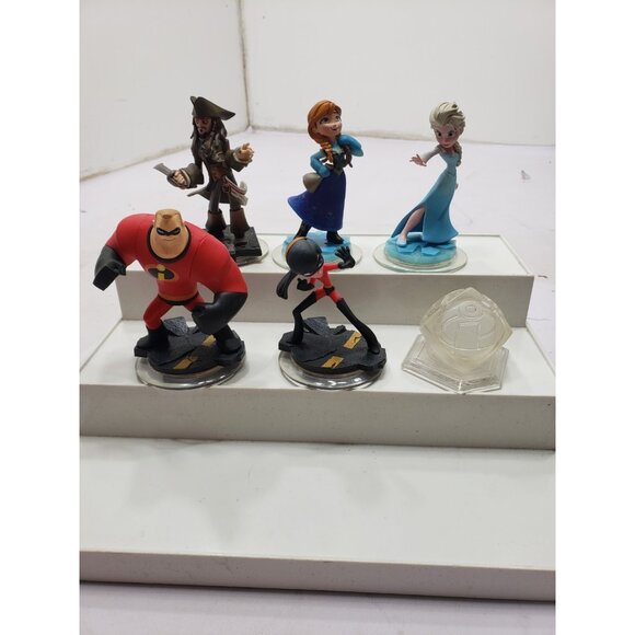 Disney | Toys | Lot Of 6 Disney Infinity Walt Disney Pixar Figures ...